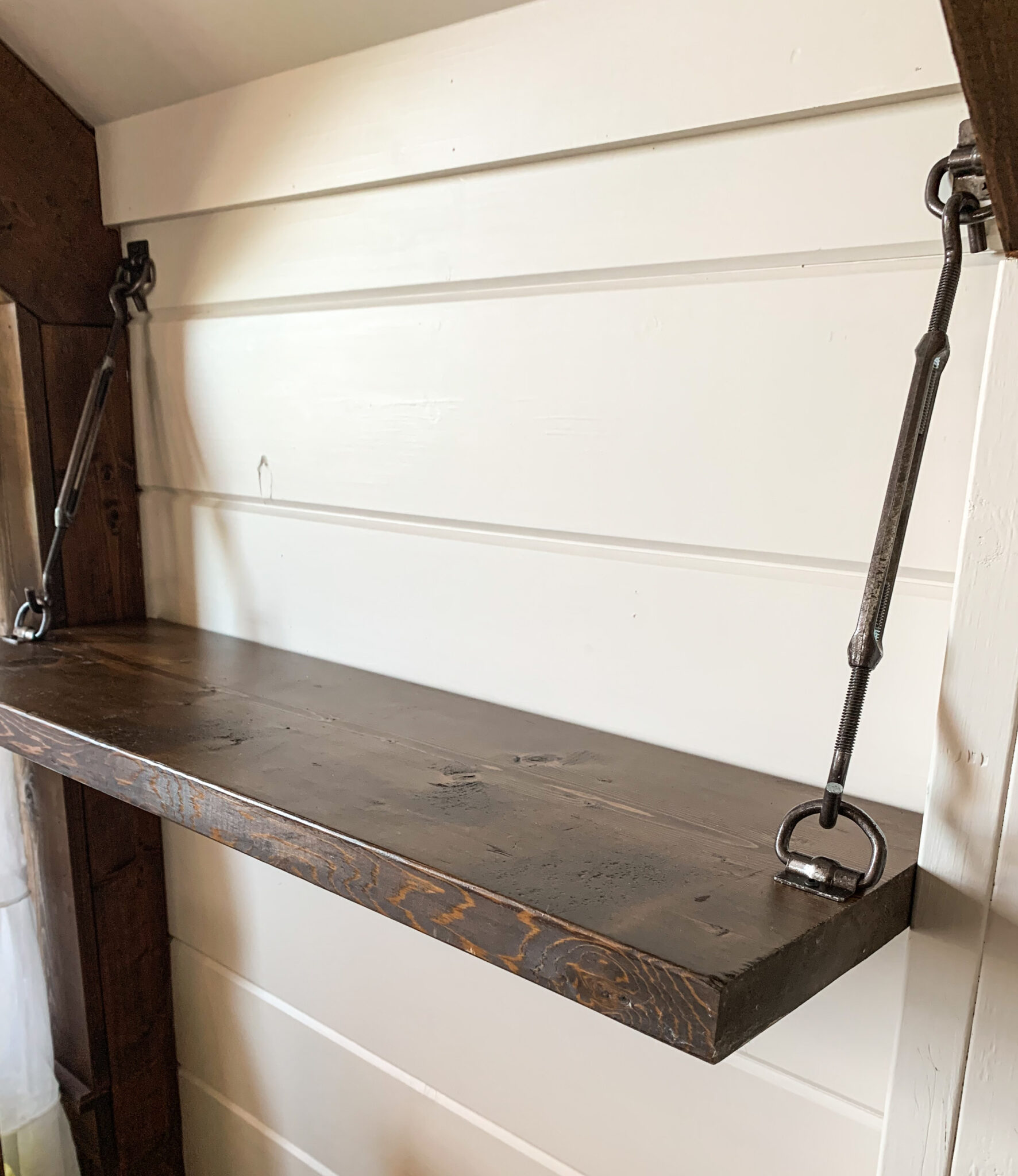 Super Simple DIY Shelf - Stephanie's Farmhouse